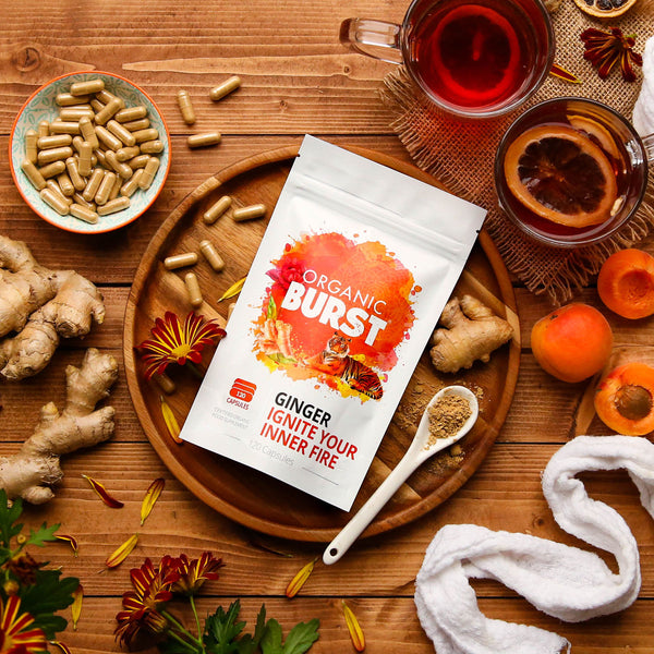 Ginger by Organic Burst® - Capsules & Powder