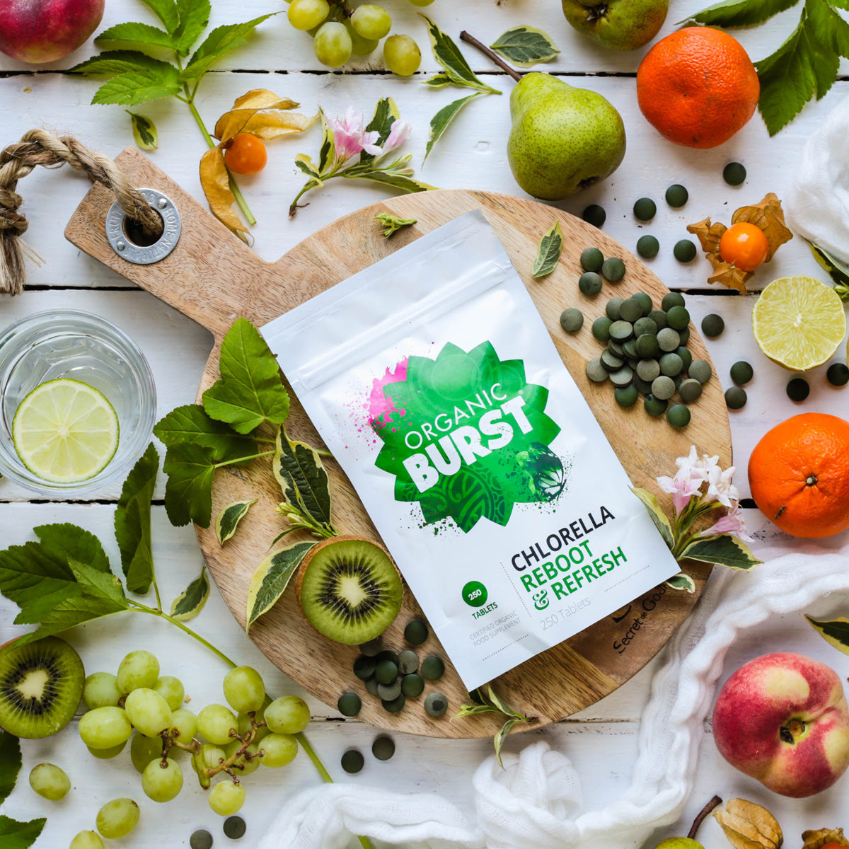 Chlorella by Organic Burst® - Tablets & Powder